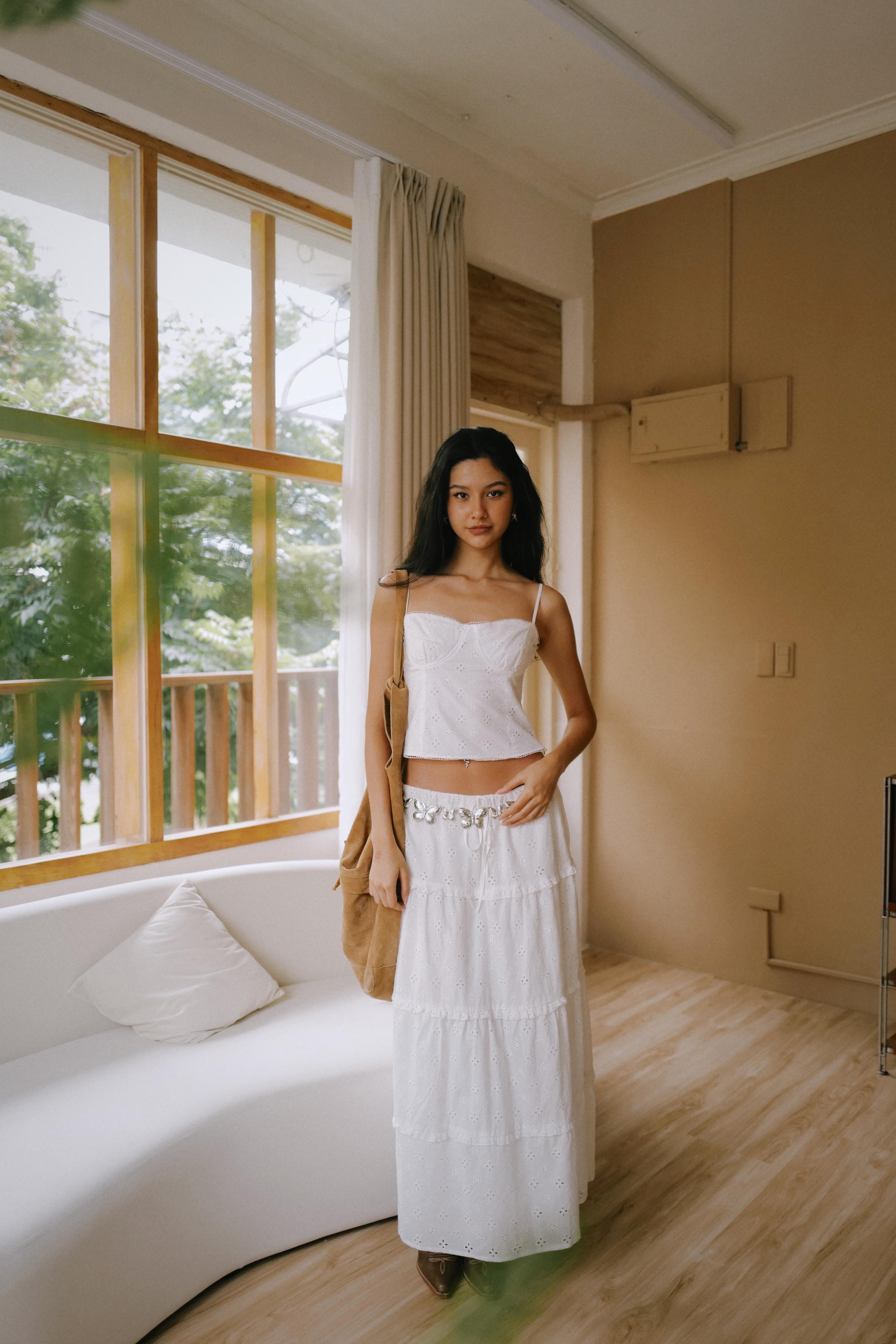 Stay a While Corset Top ｜ Squarebear.