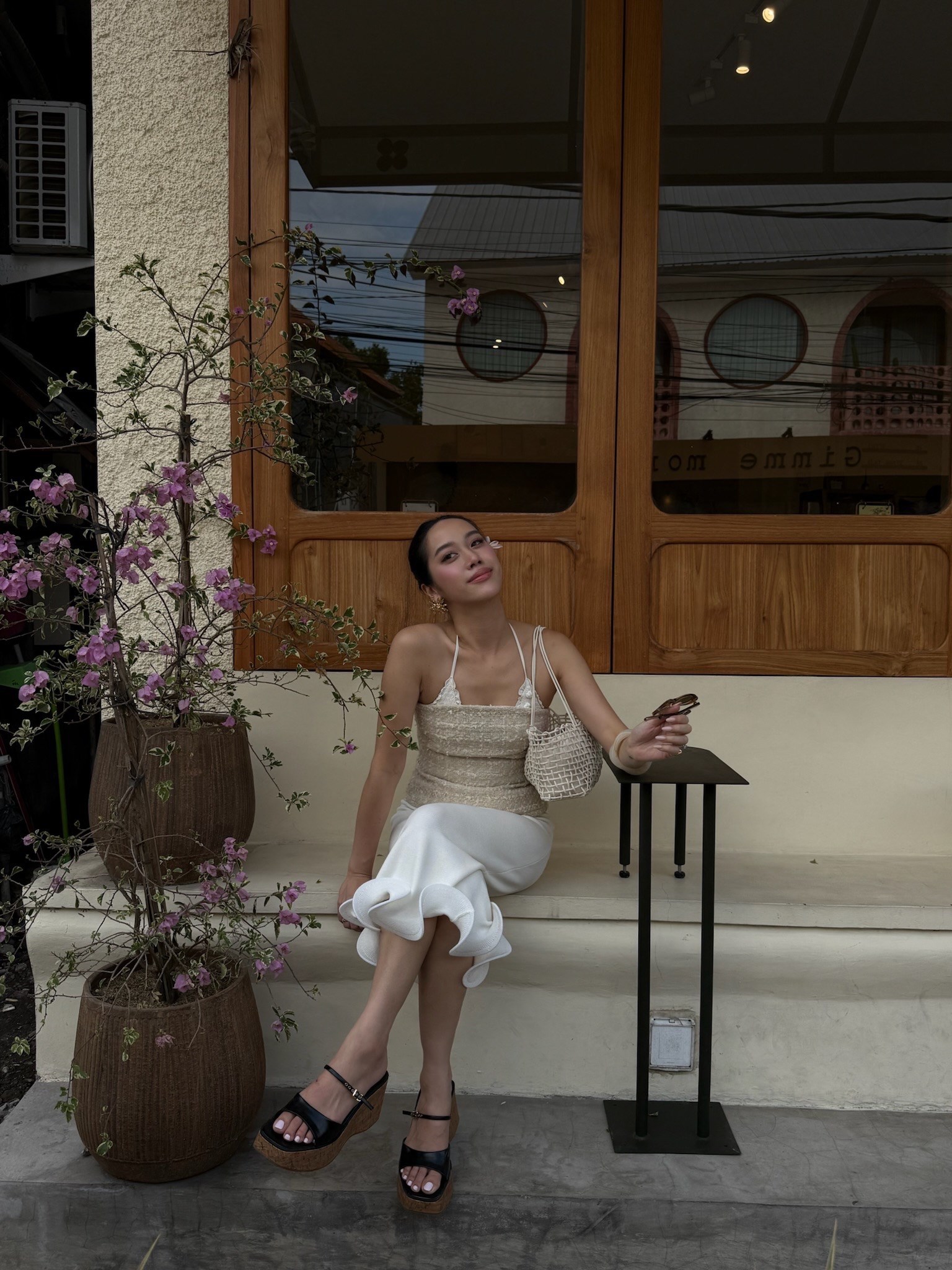 No Secrets Tweed Top ｜ Squarebear.