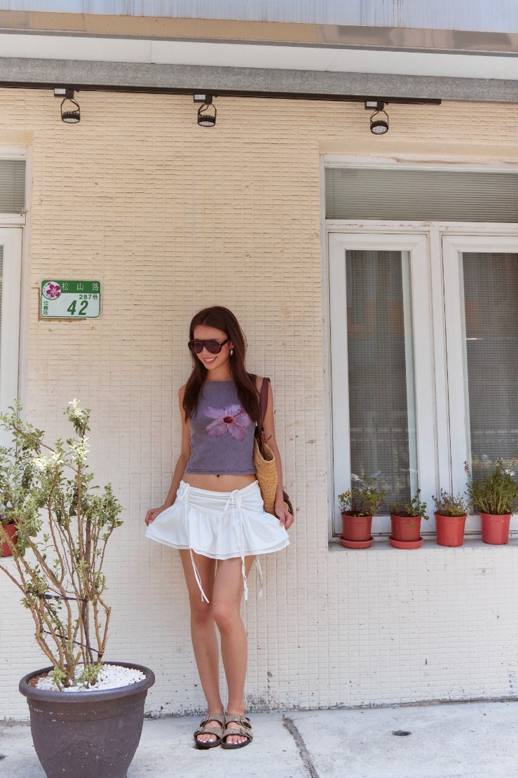 Fine By Me Skort ｜ Squarebear.