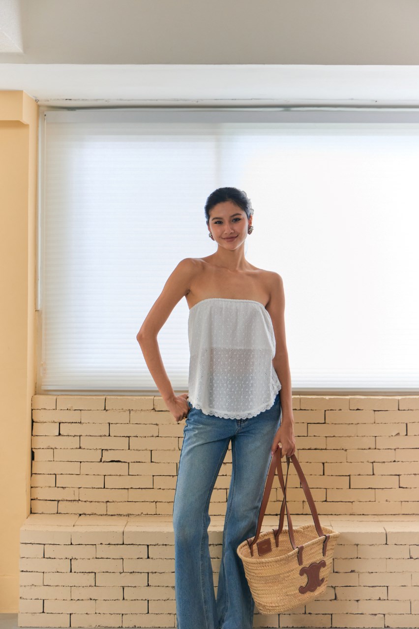 Perfect Strangers Tube Top ｜ Squarebear.