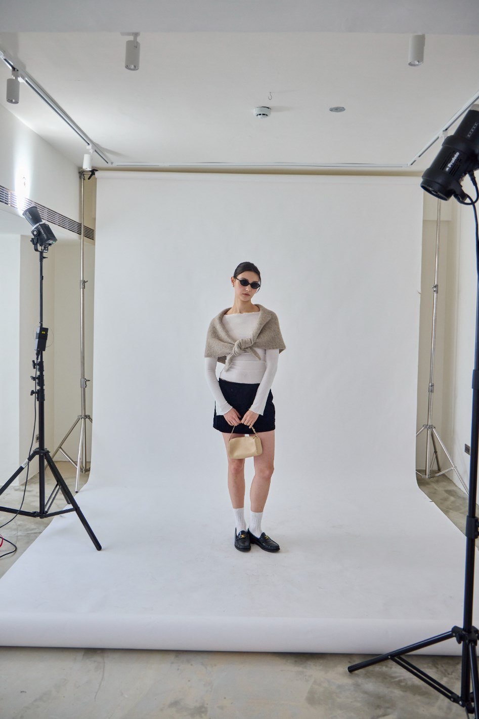 SQB x YV Double Crust Corduroy Skorts ｜ Squarebear.