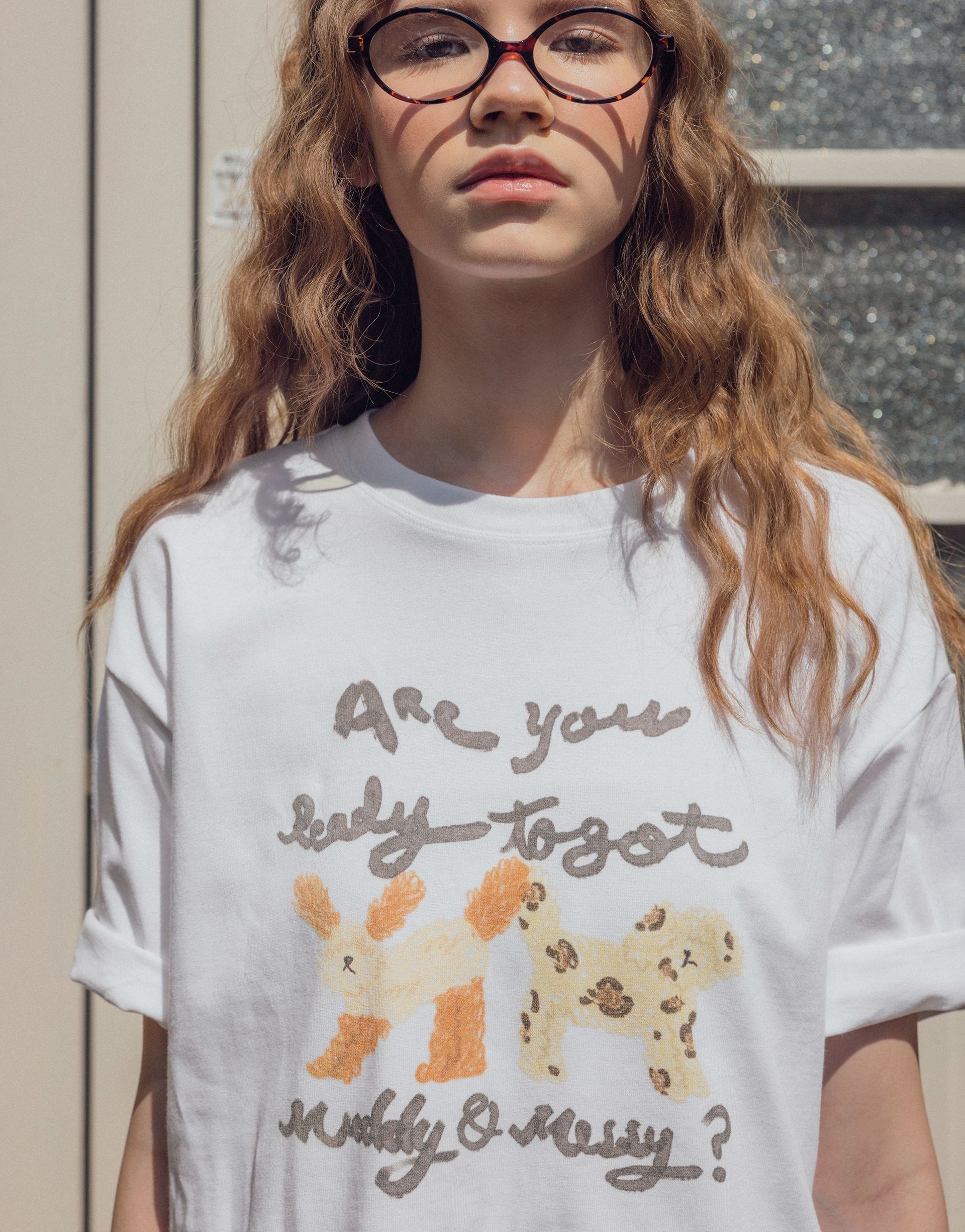 PAZZO-MIT Muddy&Messy厚磅手繪TEE ｜ UR LIVING